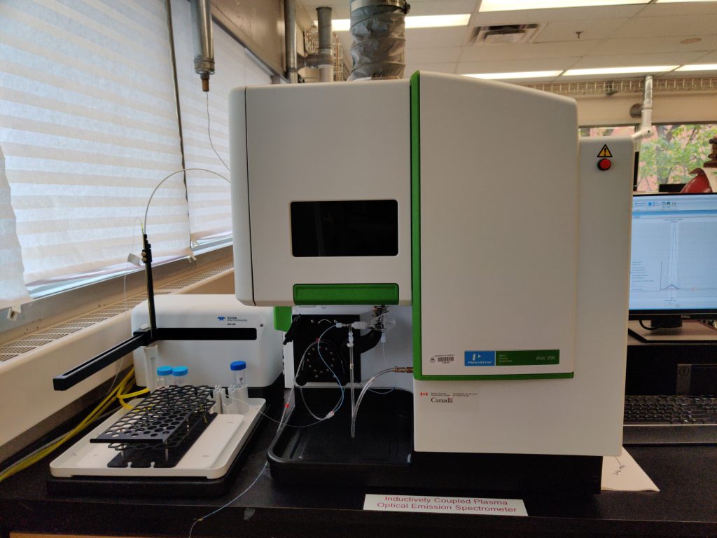 Inductively Coupled Plasma Optical Emission Spectrometer - Bressler Lab