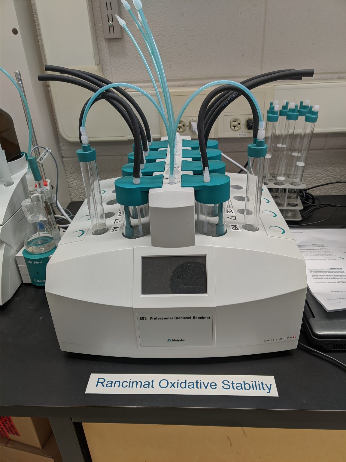 Professional Biodiesel Rancimat - Bressler Lab