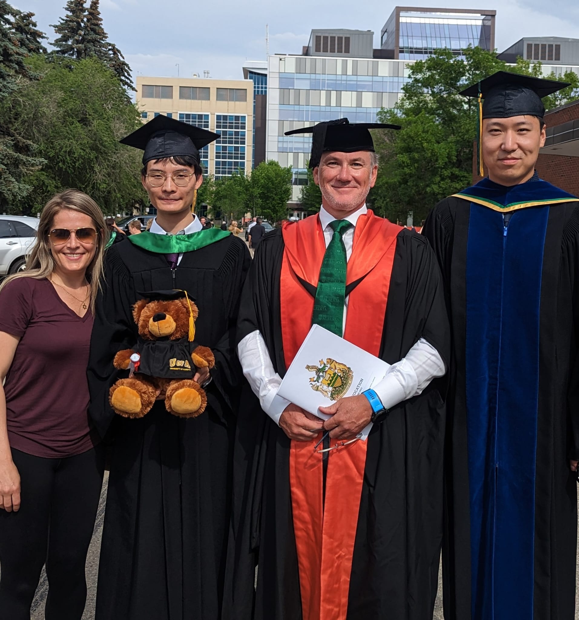 Convocation Congrats to Dr. Yongbo She & Kun Wang - Metabolic and ...