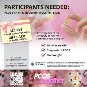 PCOS Participants Needed: PCOS-Fish oil and Metformin (PCOS-FM) Therapy ...